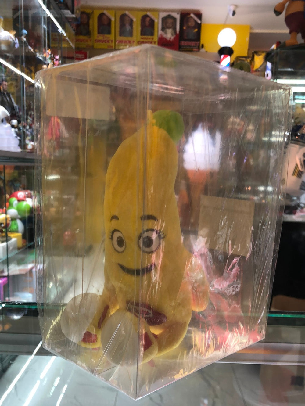 Doll Sweetio Banana Plush with Boss protector