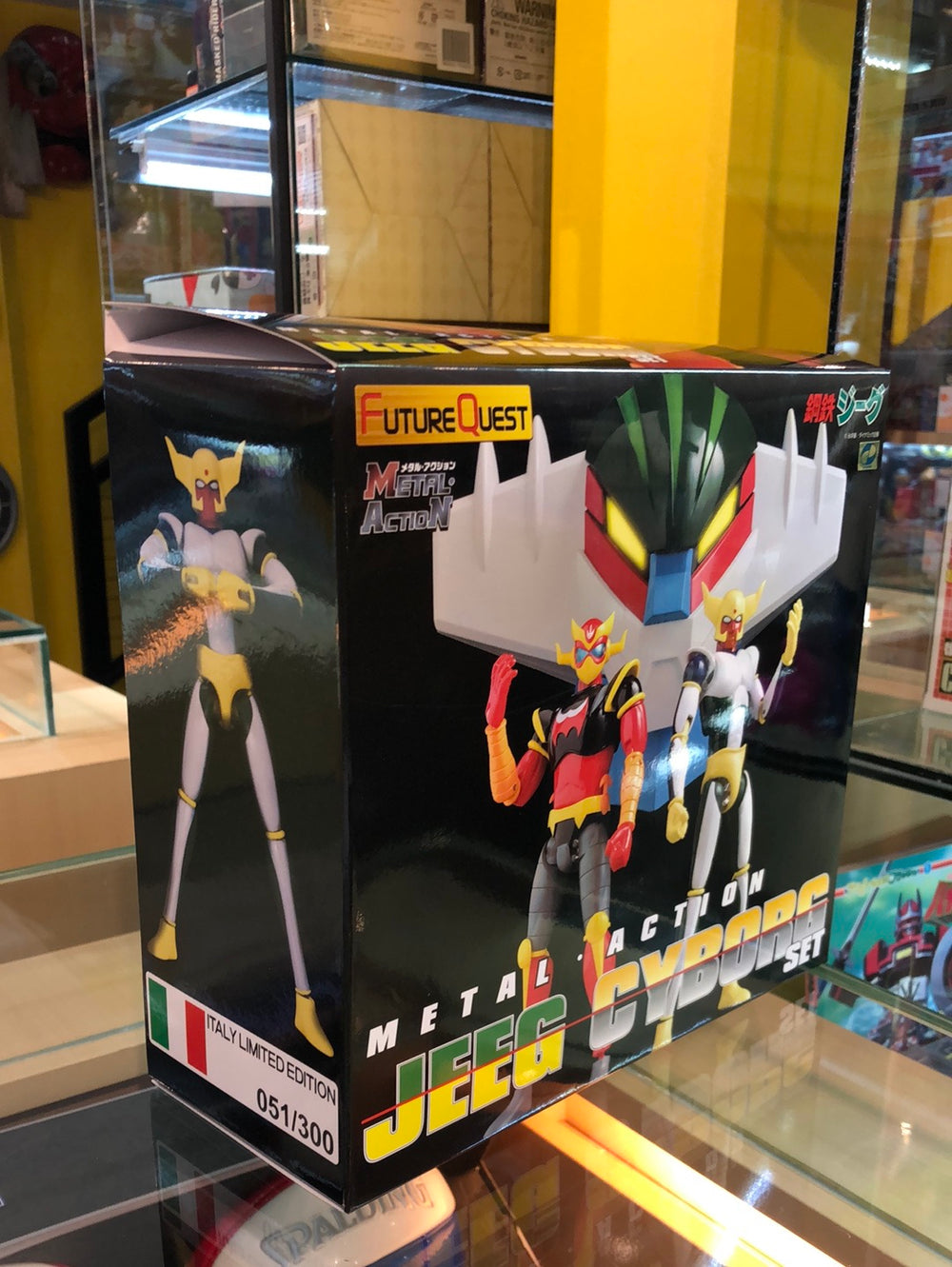 Metal action Jeeg cyborg set