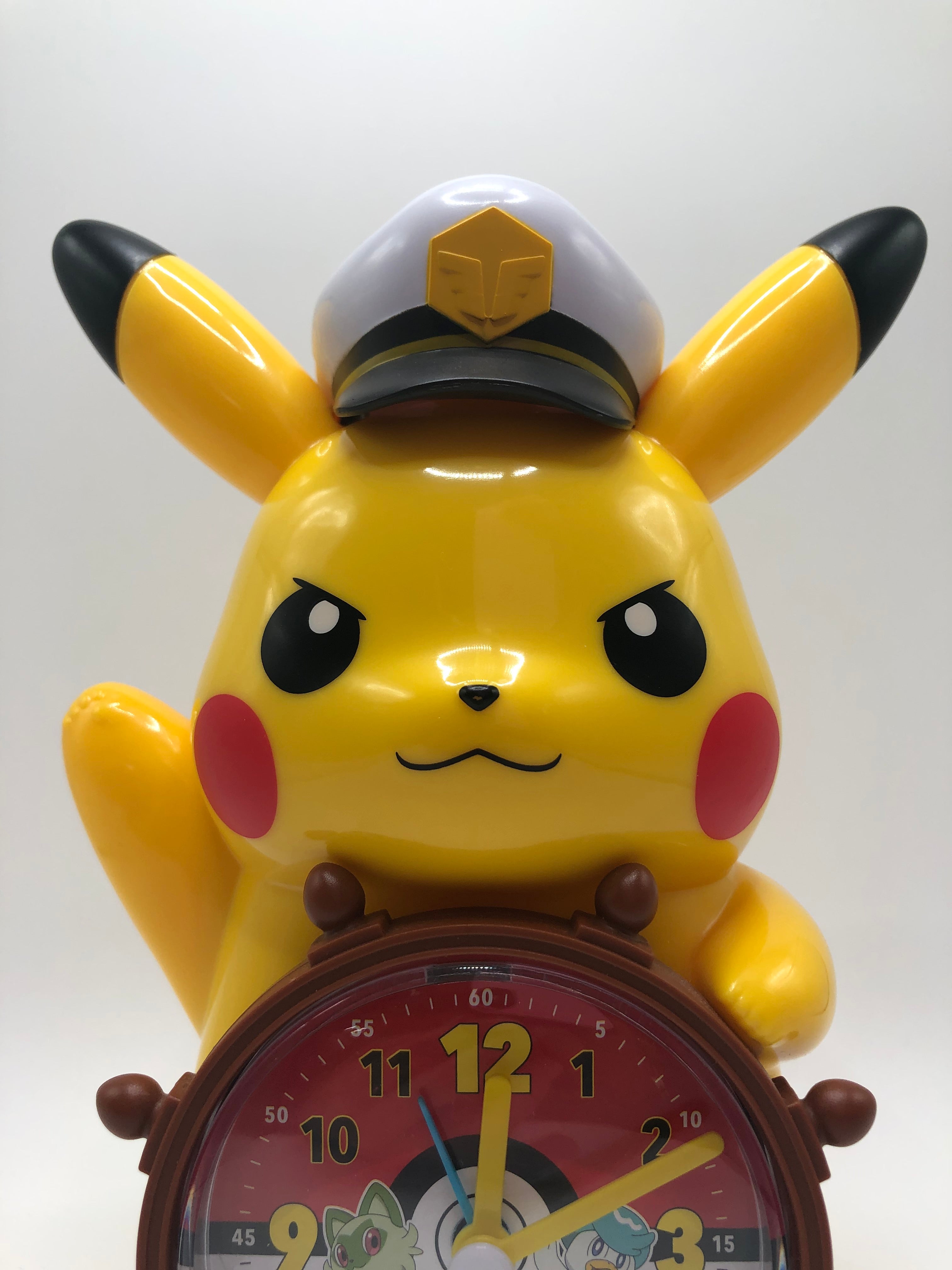 Captain Pikachu Pokemon Alarm Clock Nintendo