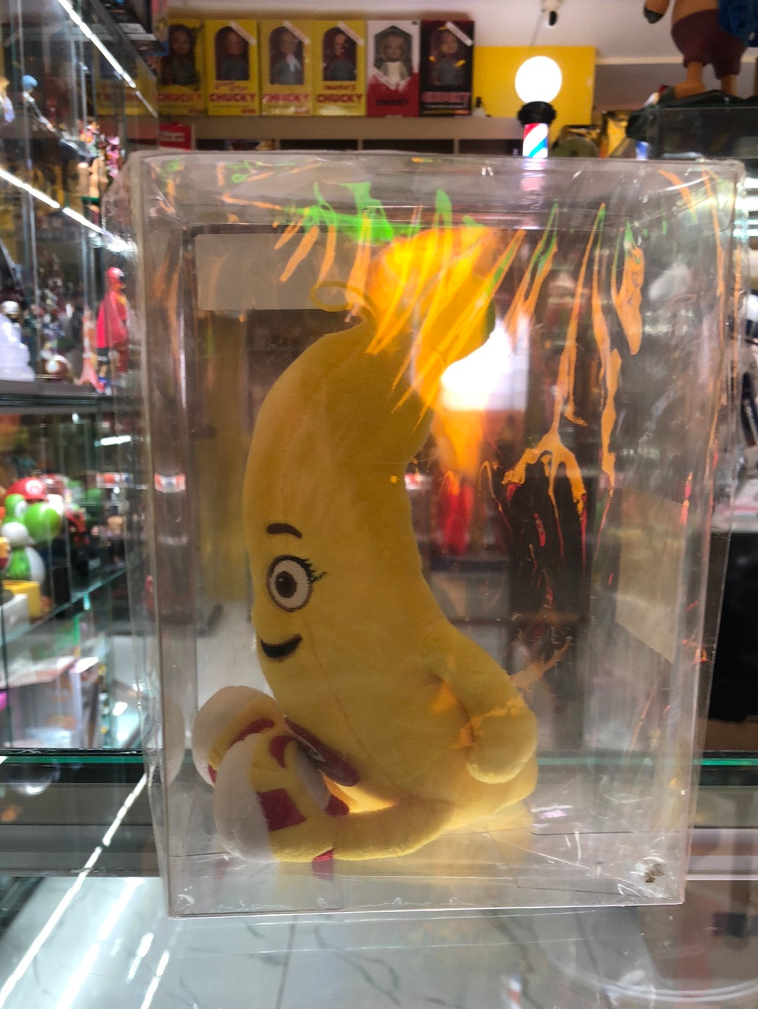 Doll Sweetio Banana Plush with Boss protector