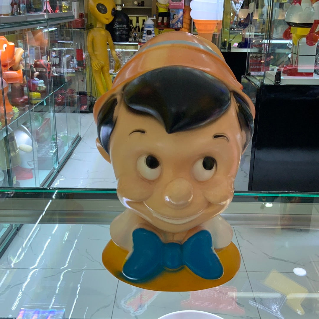 Pinocchio Head Coin Bank
