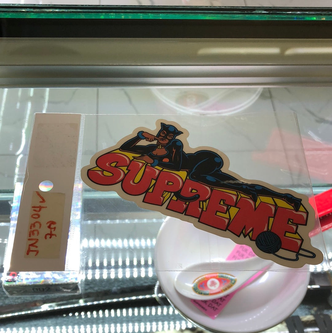 Supreme Catwoman Sticker
